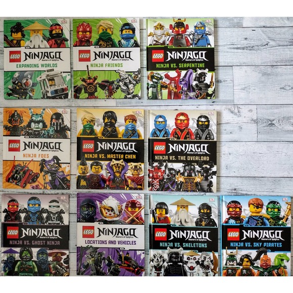 Lego | Toys | Dk Lego Ninjago Collection Book Set Great Condition Fast ...